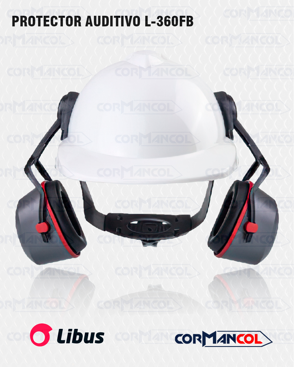 Protector auditivo para casco L-360FB | Cormancol