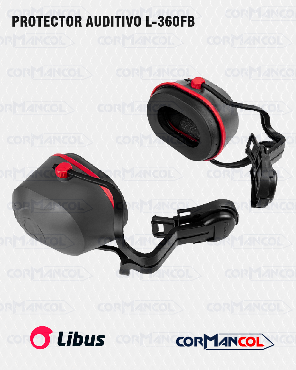 Protector auditivo para casco L-360FB | Cormancol
